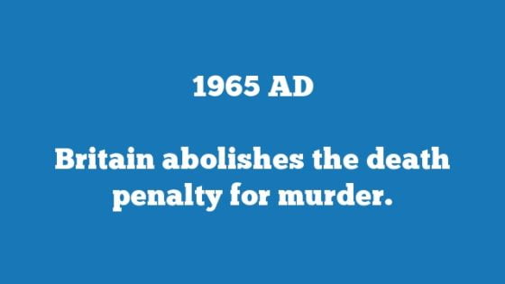 What Happened in 1965 AD?