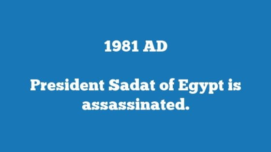 What Happened in 1981 AD?