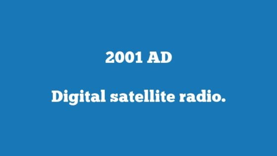 What Happened in 2001 AD?