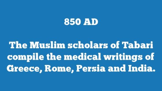 What Happened in 850 AD?